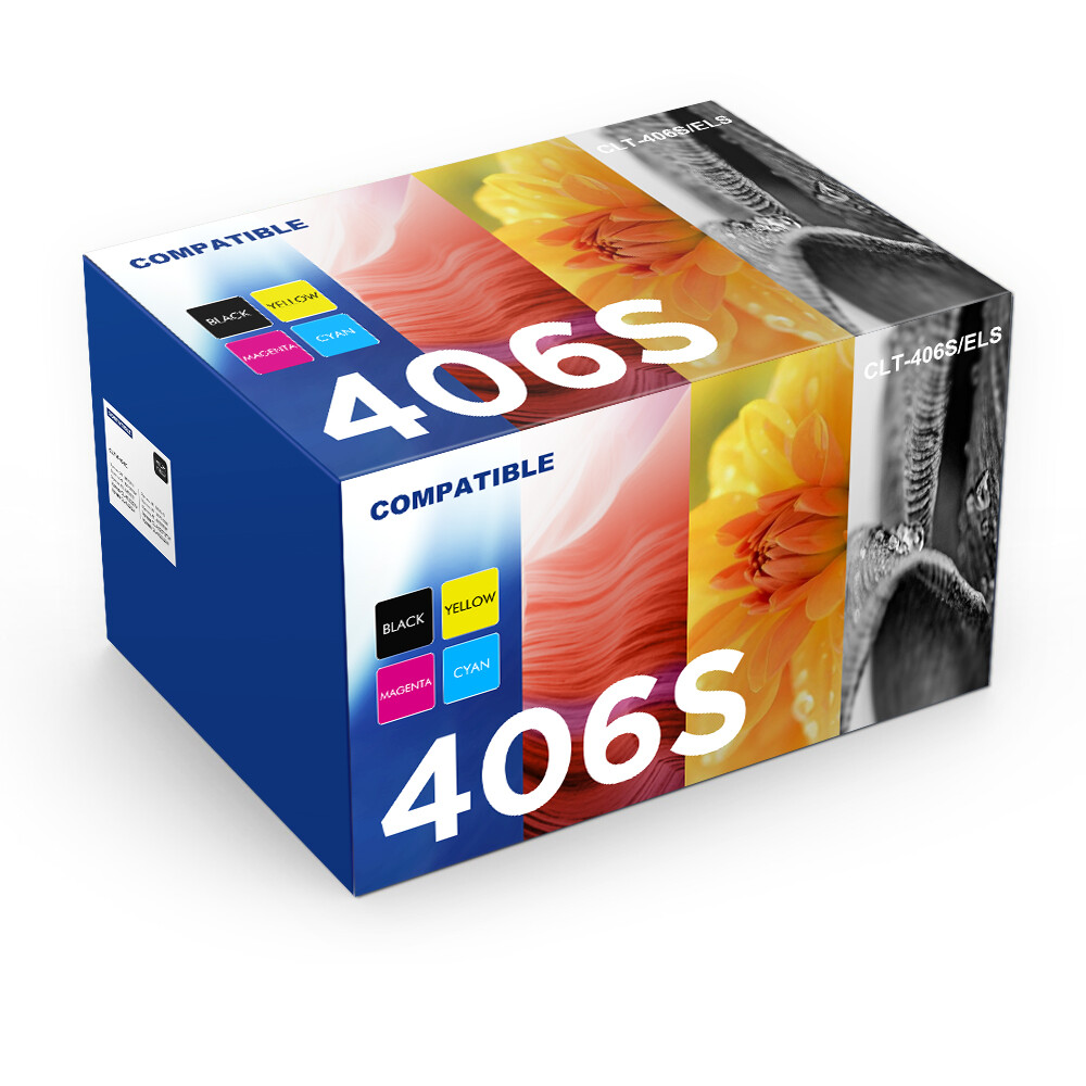 Toner CLT-406S für Samsung Xpress C460W C460FW C410W CLX-3305 CLX-3300 ...