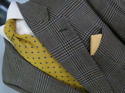 VTG Burberrys' Prorsum hounds tooth check tweed two button sport coat ...