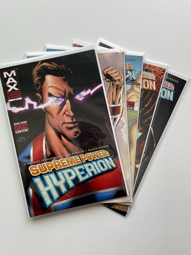 Supreme Power: Hyperion #1-5 (2005) Complete Series Marvel Max NM- | eBay