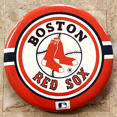 Boston Red Sox 1988 Collectible 3" Button Pin MLB Baseball Vintage ...
