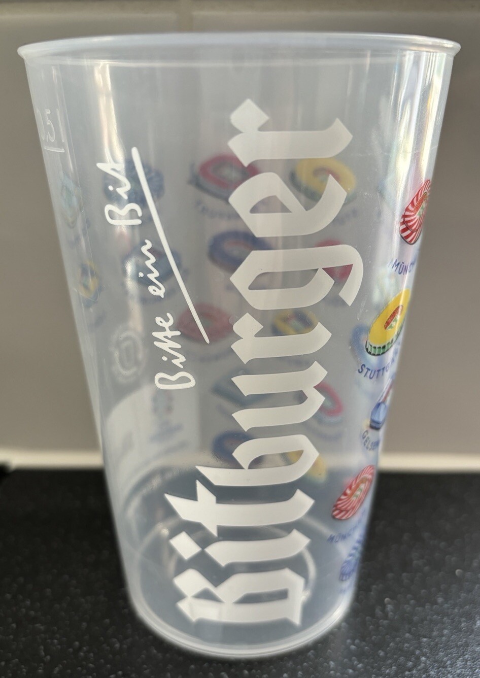 OFFICIAL UEFA EURO 2024 STADIUM PLASTIC PINT | Grelly UK
