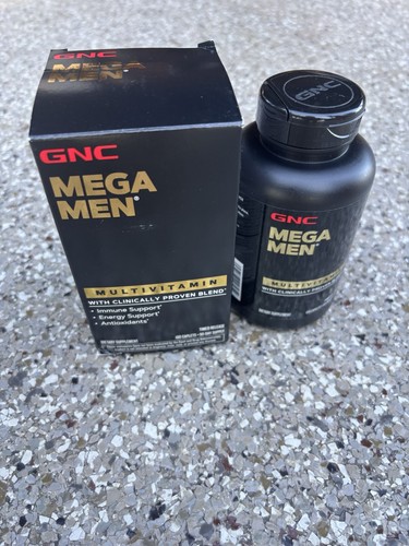 GNC Mega Men Energy and Metabolism Multivitamin Tablets - 180 Count | eBay