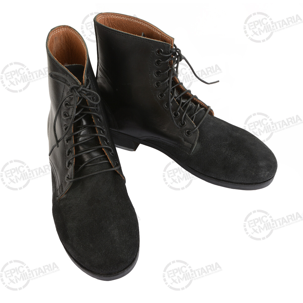 WW2 German M43 Low Boots - WW2 Repro Army Military Hobnail Leather All ...