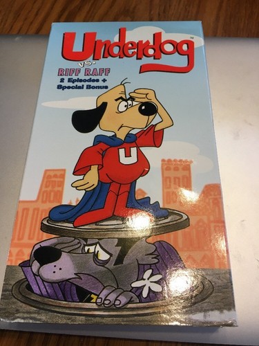 Underdog Vs. Riff Raff (VHS, 2000) 74645540238| eBay