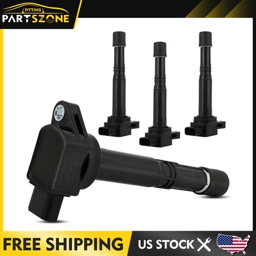 4 Ignition Coils Set For Acura RSX For Honda Accord Civic S2000 Element ...