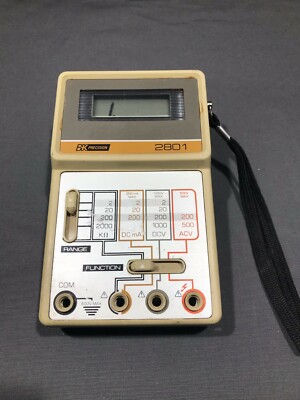 VINTAGE BK Precision 2801 Multimeter Without Probes | eBay