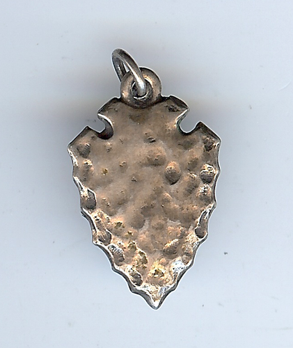 VINTAGE NATIVE AMERICAN INDIAN STERLING SILVER ARROWHEAD CHARM | eBay