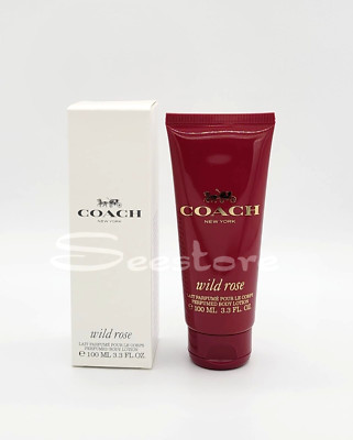 Coach Wild Rose Perfumed Body Lotion Lightweight Travel Size 3.3 oz ...