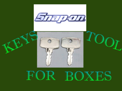 SNAP ON Y200 - Y299 SET OF 2 KEYS TOOLBOX (NOT FOR CRAFTSMAN) FREE ...