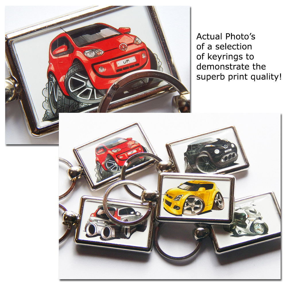 FORD KA 2009 Model Car Koolart Chrome Keyring Picture Both Sides | eBay