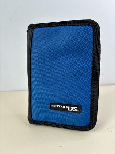 Nintendo DS Soft Zipper Carry Travel Case Blue 6.5" Tall | eBay