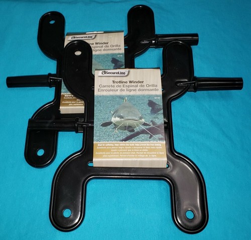 New 2 Secure Line Catfish Trotline Winders Prevents Kinking Retrieve ...