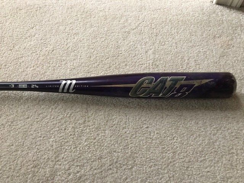 Marucci Limited Edition 2 5/8" CAT8 Baseball Bat BBCOR 33/30 MCBC8PR ...