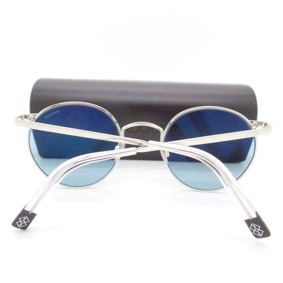 Randolph P3 P3042 White Gold Blue Hydro 51mm Skull USA New Sunglasses ...