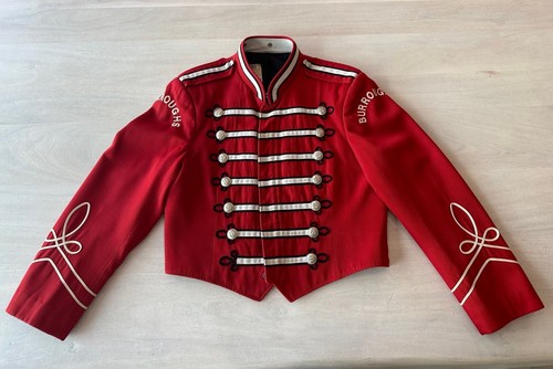 40XXL Red Marching Band JACKET Vintage Coat MARDI GRAS Krewe PARADES ...