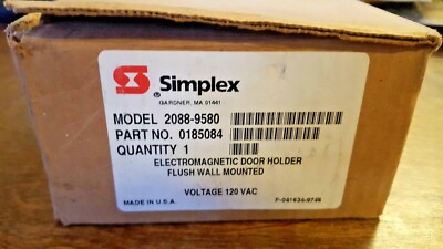 Simplex Electromagnetic Door Holder-Model #2088-9580 | eBay