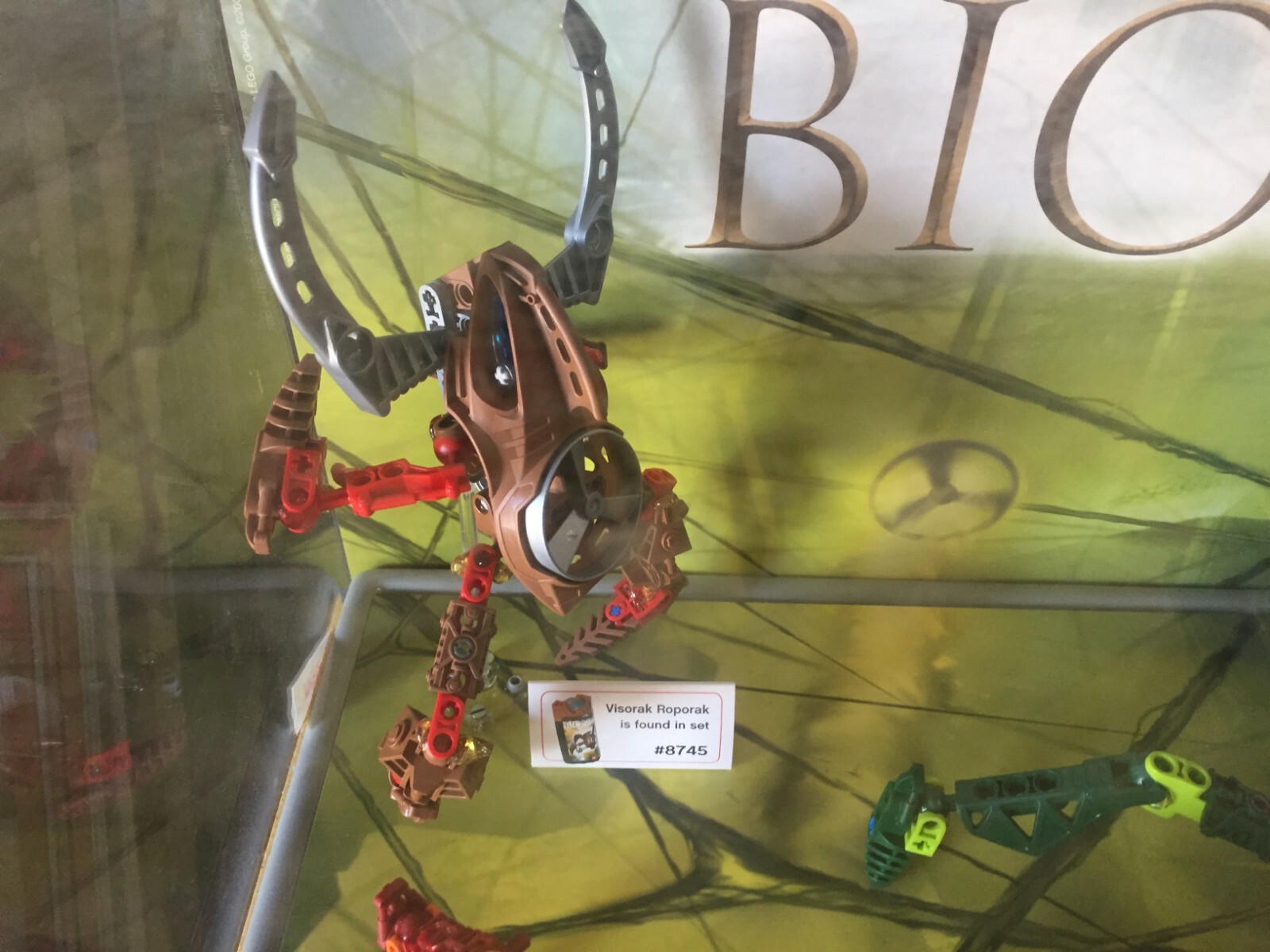 LOT OF 6 LEGO BIONICLE VISORAK STORE DISPLAY | eBay