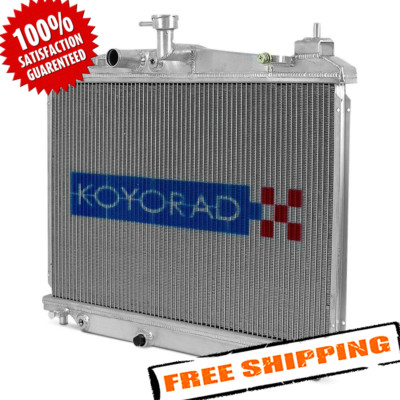 Koyorad V081255 V-Core Series Aluminum Racing Radiator for 94-01 Acura ...