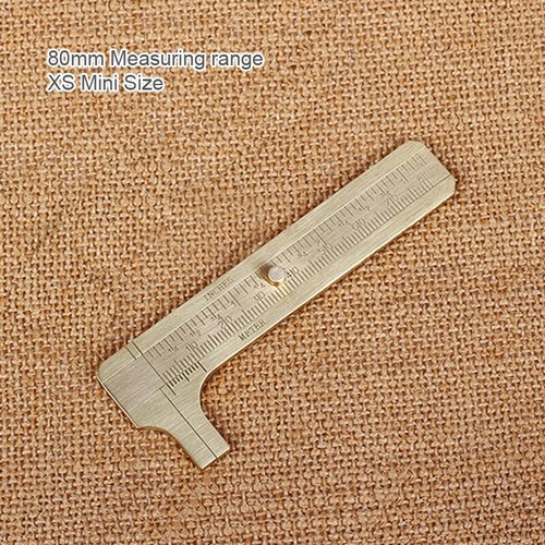 Brass Ruler Vintage Copper Caliper Measuring Tool Accessories Outdoor ...