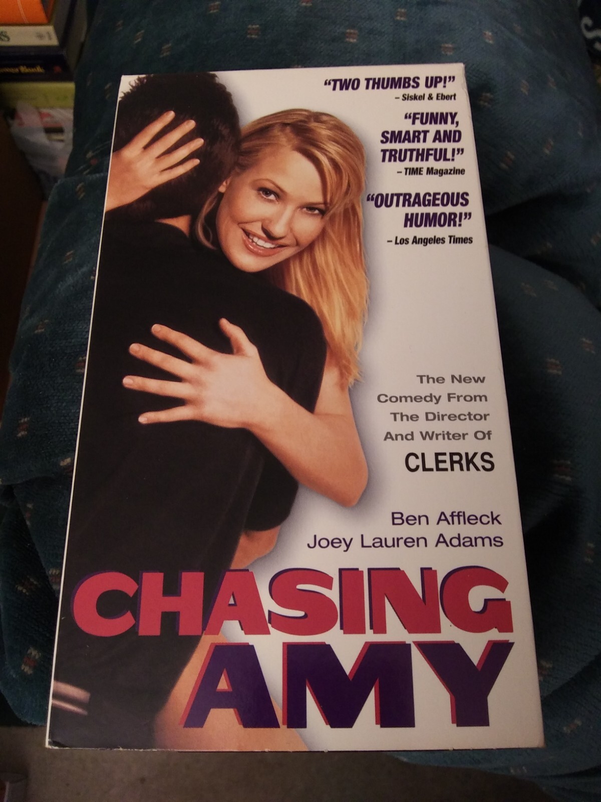 Chasing Amy 1997 VHS Kevin Smith film cult comedy Ben Affleck Jason Lee ...