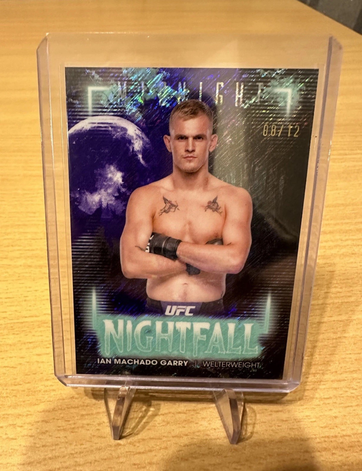 2025 Topps Midnight UFC Ian Machado Garry Nightfall /12 | eBay