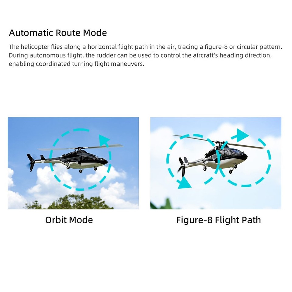 Fly Wing Airwolf Scale 6CH GPS Spot Hover Auto Hovering Return RC ...