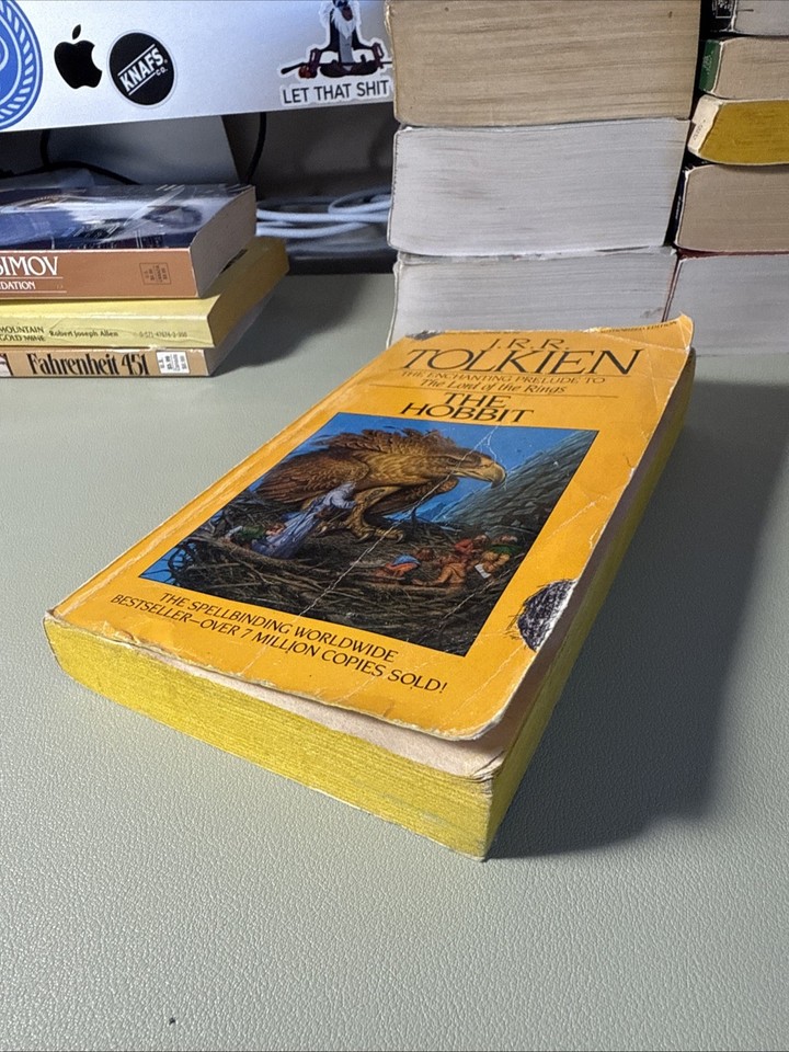 The Hobbit Fantasy Paperback Book by J.R.R. Tolkien Ballantine Books ...