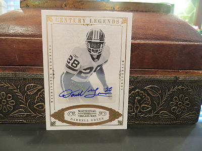 National Treasures Auto Legends Autograph Redskins Darrell Green 32/49 ...