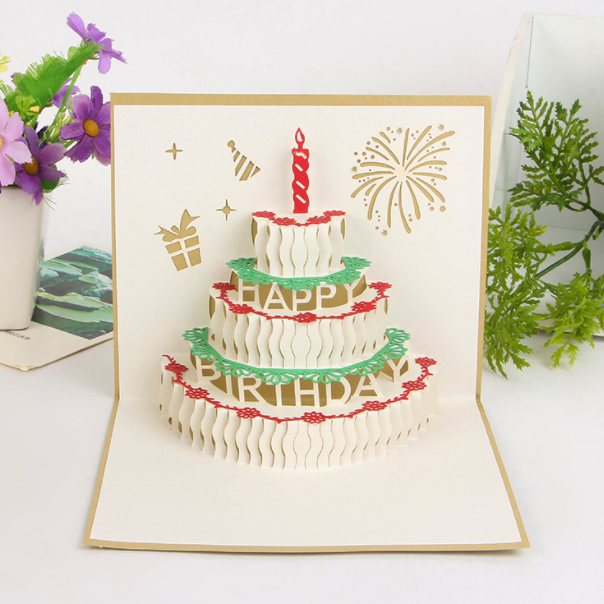 Laser Cut Birthday Cards