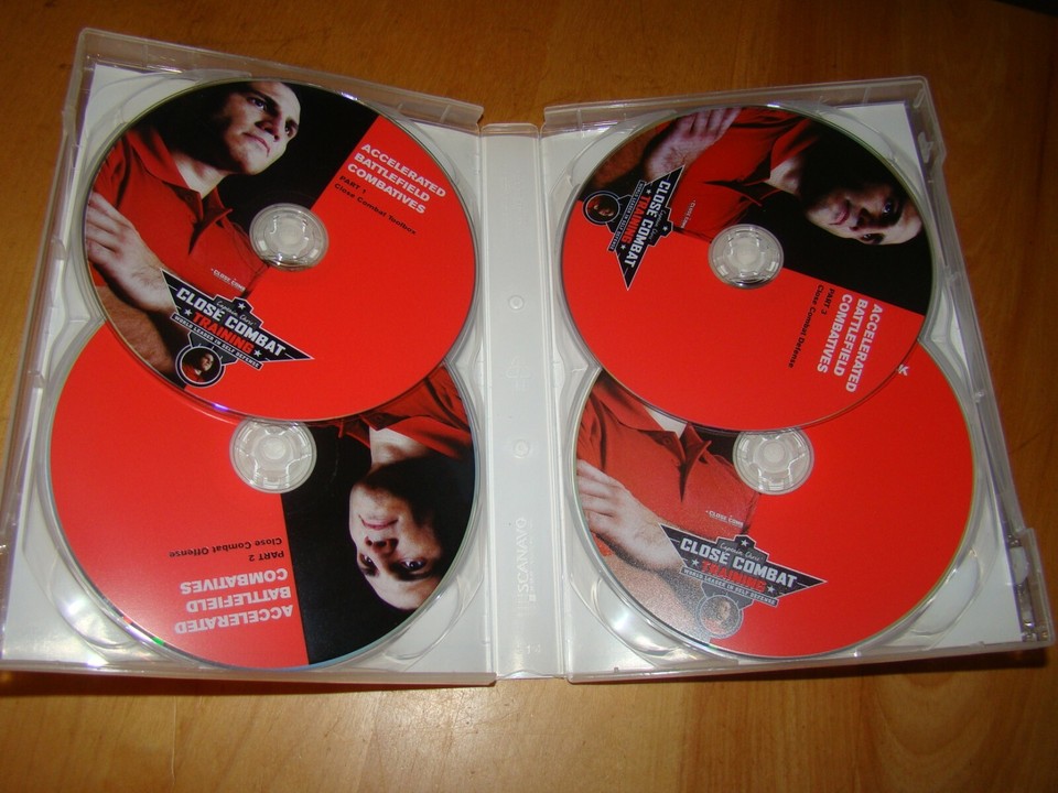 CAPTAIN CHRIS CLOSE COMBAT TRAINING SELF DEFENSE 4 DVD SET | eBay