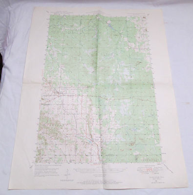 Vintage 1948 Fairchild Quadrangle Wisconsin Map U S Geological Survey ...