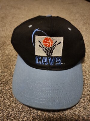 Vintage 90's Cleveland Cavaliers Throwback Baseball Cap Hat Made in USA ...