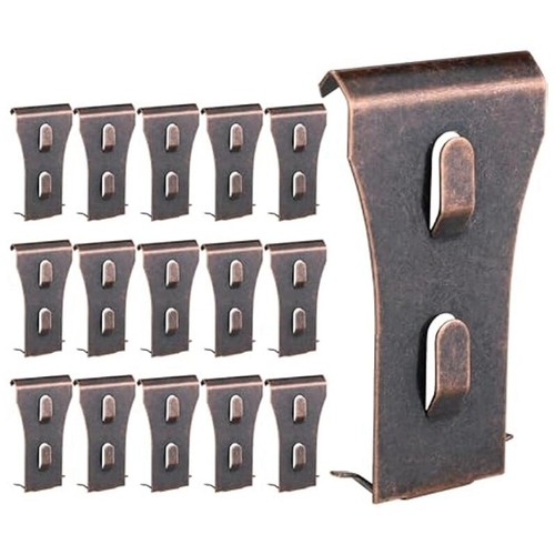 Brick Clips,16Pc Brick Clips for Hanging Outdoors Brick Hooks Hangers ...