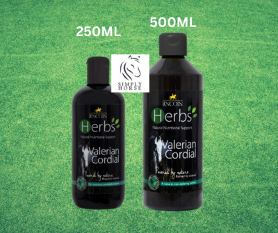 Lincoln Valerian Cordial Natural Non Sedating Horse Calmer - Anxious ...