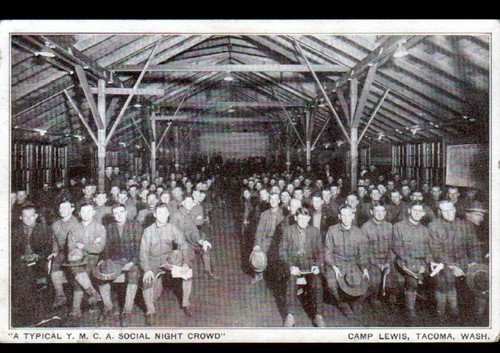 TACOMA / CAMP LEWIS (U.S.A.) SCOUTS / Réunion JEUNESSE CHRETIENNE YMCA ...