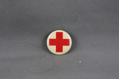 Vintage Red Cross PIn - Classic Red Cross on White - Metal Pin | eBay