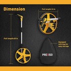 2PC Folding Walking Distance Measuring Wheel 0-9999Ft Tape Measure 16Ft ...