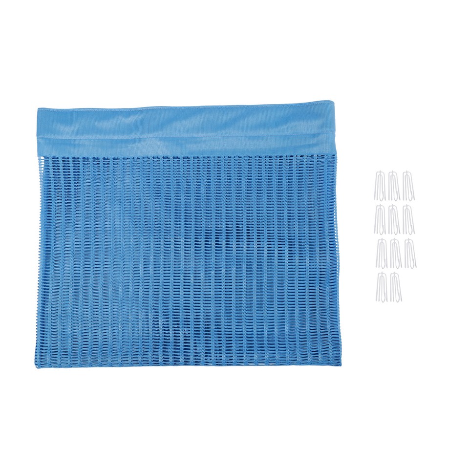Room Divider Curtain Blue SPA Salons School Nursery Screen Partition ...