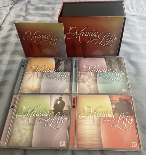 TIME LIFE Music of your Life 8 Disc CD Box Set (Missing one 2-Disc CD ...
