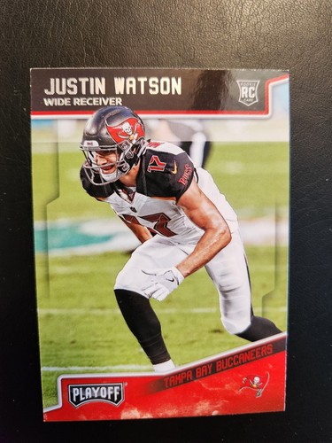 justin watson 2018 PANINI PLAYOFF #267 RC TAMPA WR | eBay