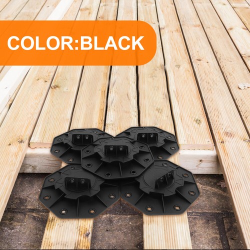 5PCS Deck Support Pedestals Floor Support Lift Deck Foundation Base ...