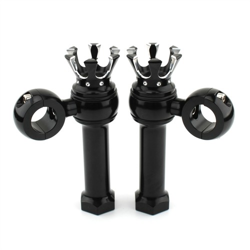 1Pair Motorcycle Handlebar Riser Kit For Touring Road King Softail Fat ...