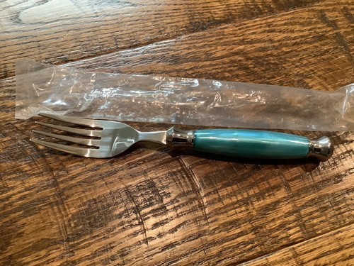 Cambridge Carnival Blue Handle Flatware Silverware New | eBay