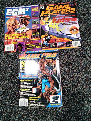 Game Players July 1995 EGM 2 Sept 1995 GamePro Oct. 1995 Magazine Lot ...