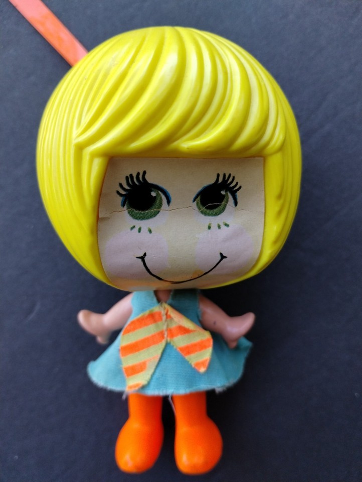 Vintage Mattel Talk Ups Talking Pull String Doll 1971 Hong Kong | eBay