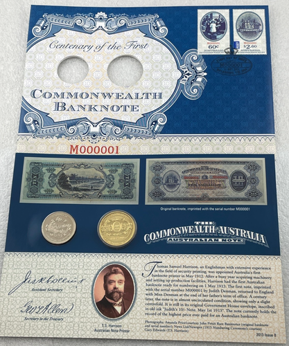 Centenary of the First Commonwealth Banknote - $1 & 20c | eBay Australia