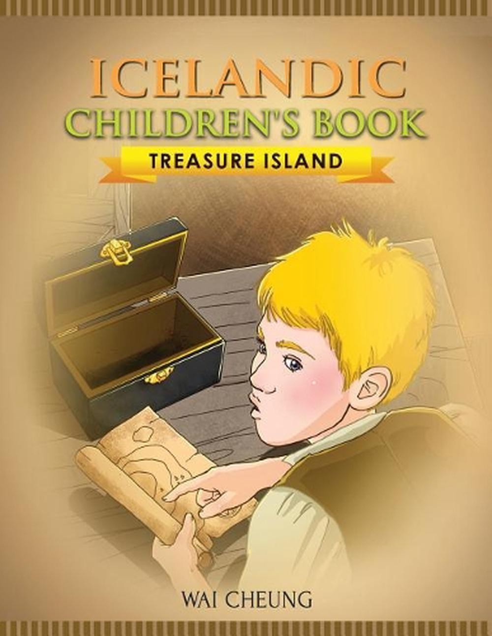Icelandic Children's Book: Treasure Island by Wai Cheung (2017, Trade ...