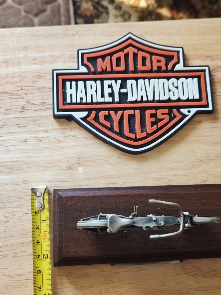 Harley Davidson 1922 JD V Twin pewter motorcycle great display office ...