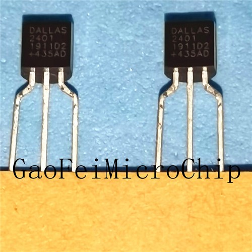 5PCS NEW DS2401+ TO-92 DS2401 2401 24O1 Silicon Serial Number Chip IC ...