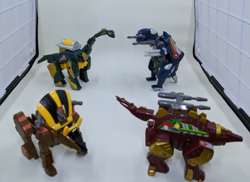 Polyfect Toys Dino Robots Quick Change Transforming System 4-Pack ...